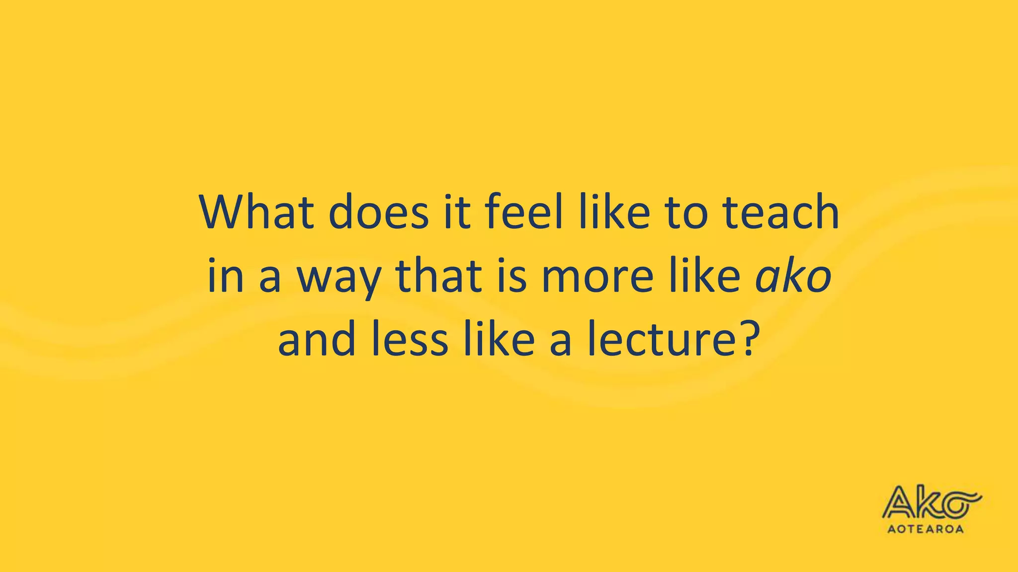 What is Ako? | PPTX