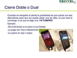 02 técnicas de cierre de venta | PPT