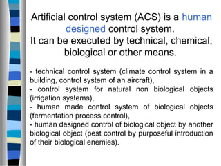 Systemic differences between biological and technical systems | PPT