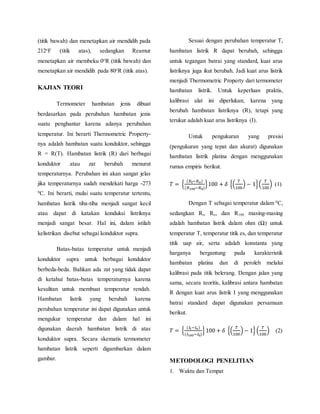 02 termometer hambatan listrik | DOCX