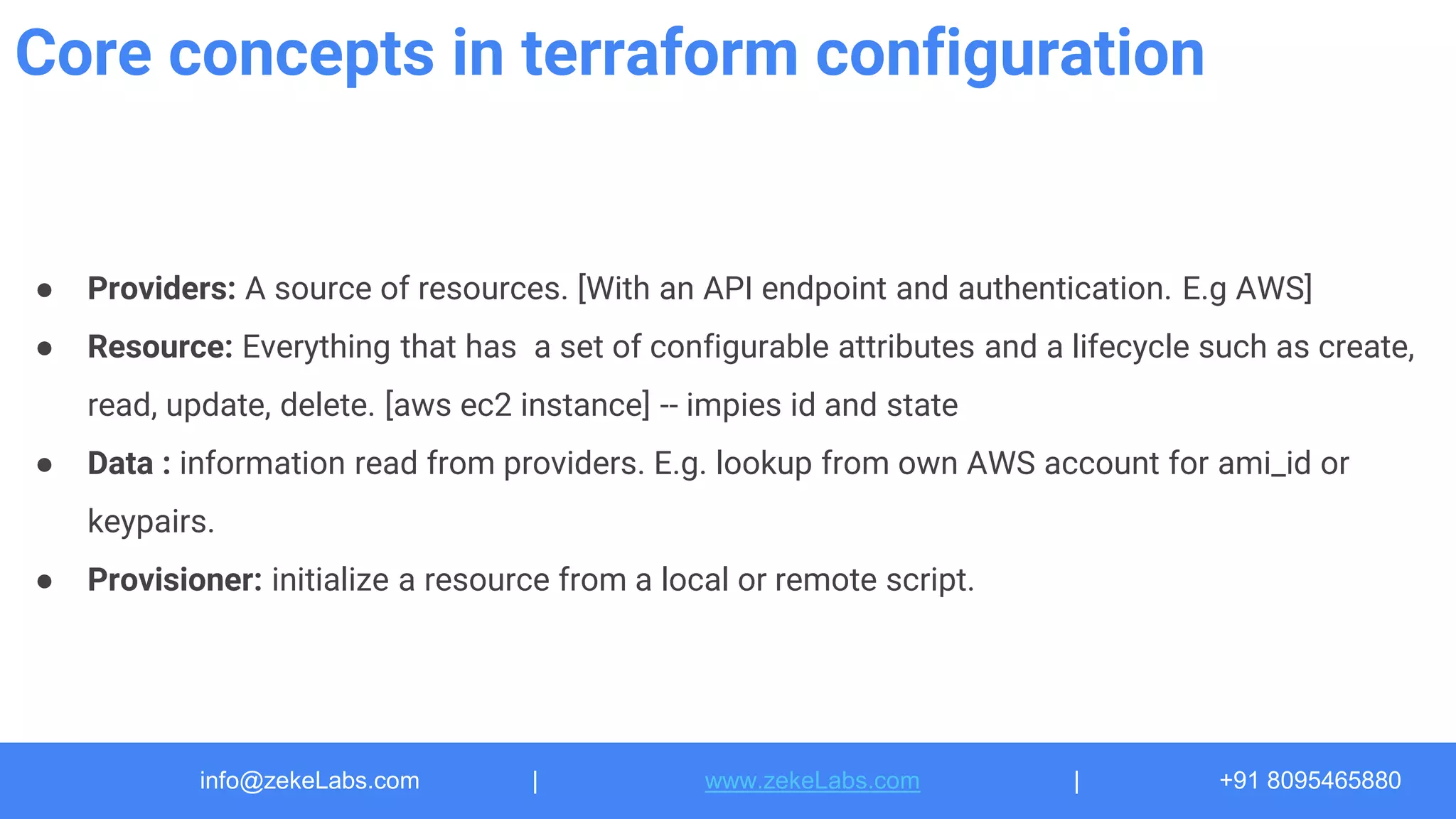 02 terraform core concepts | PPT