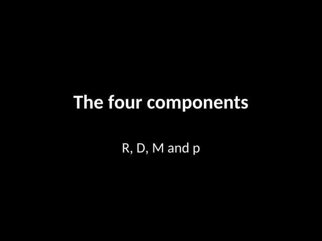02 the four components of RDM Presentatio.ppt