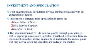 10 The Investment Environment - PART 2 | PPTX