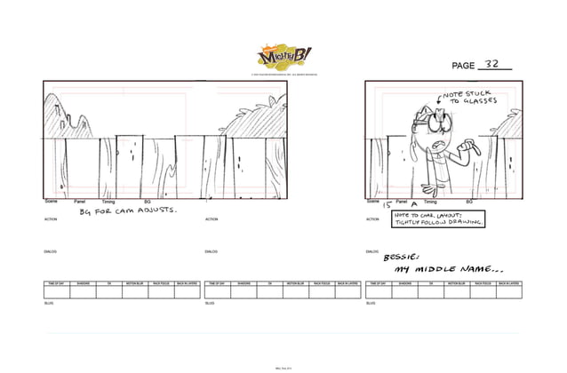 The MightyB! Storyboard Sample | PDF