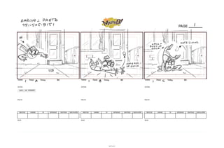Storyboard Examples Pixar