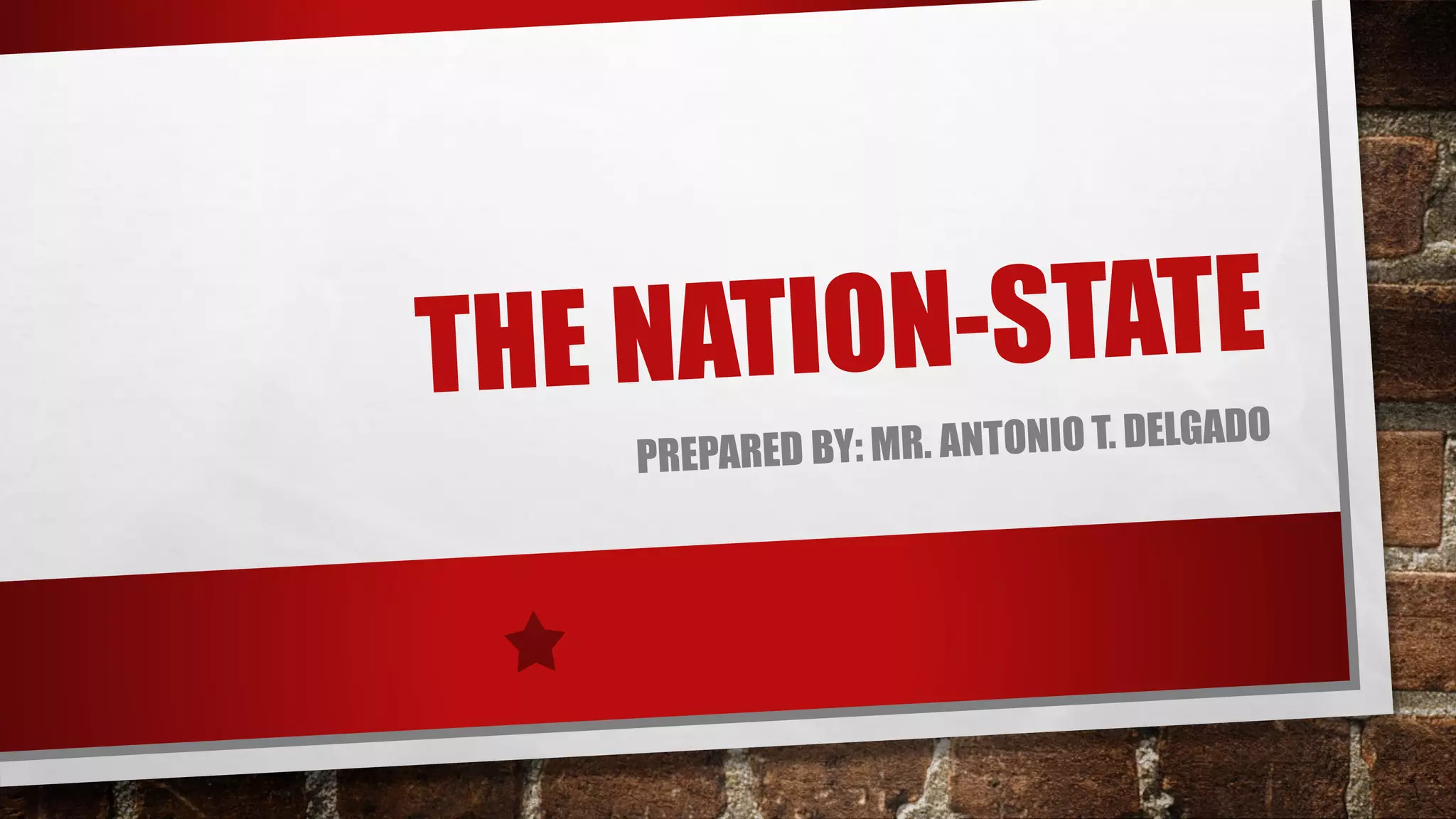 The Nation-state | PDF