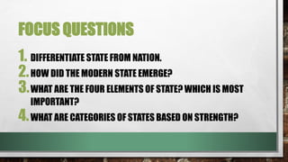 The Nation-state | PDF
