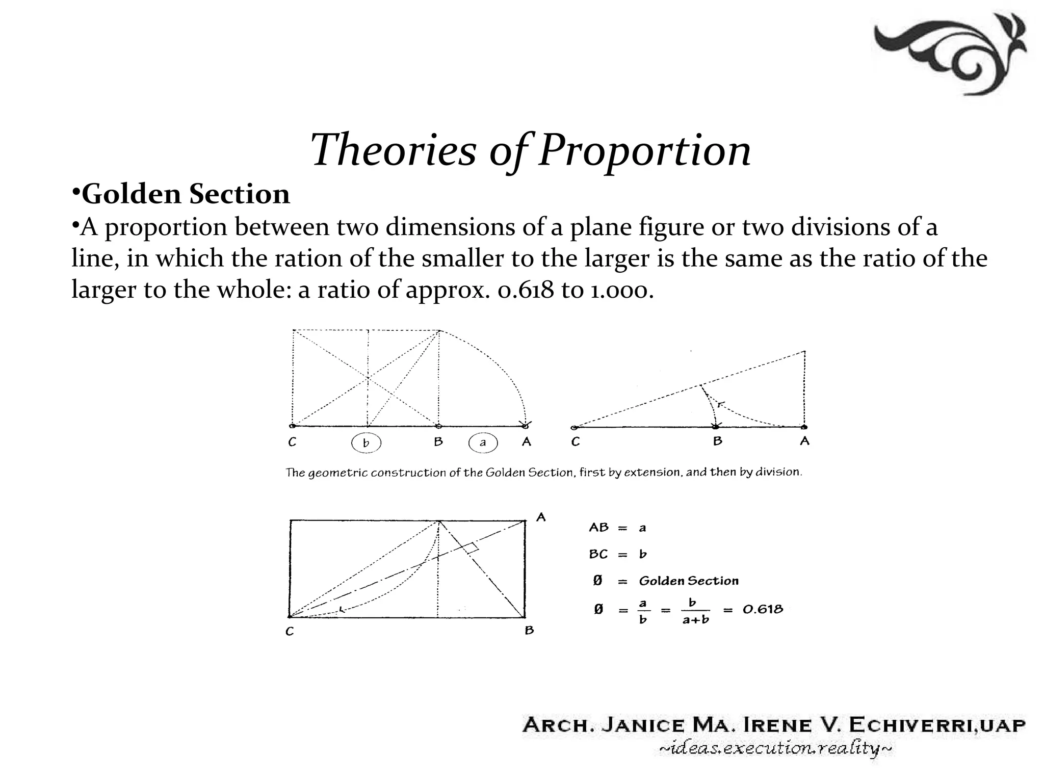 02 theories of proportion | PPT