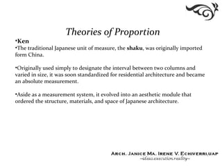 Architectural Proportion Systems