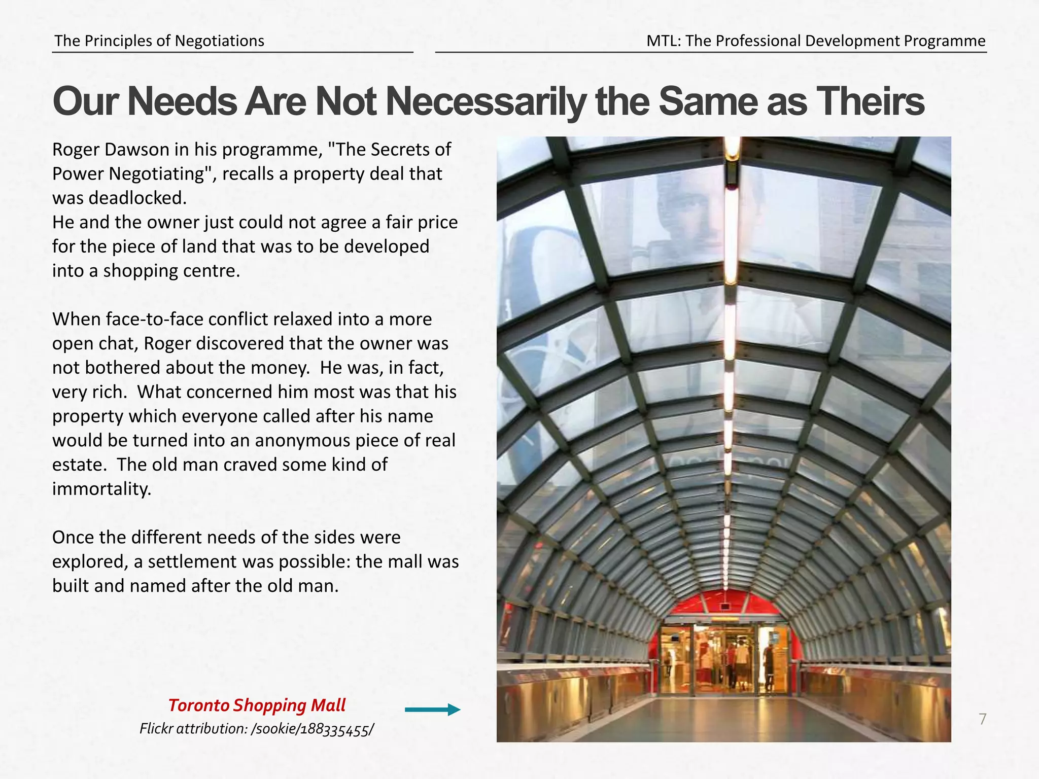 The Principles of Negotiations | PPT