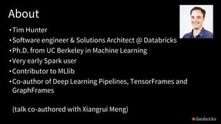 Project Hydrogen: Unifying State-of-the-Art AI and Big Data in Apache ...