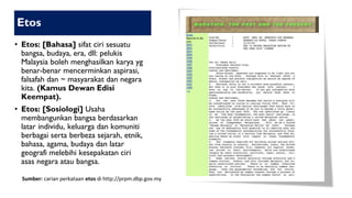 02 Topik 1 - Pengenalan Penghayatan Etika dan Peradaban Acuan Malaysia ...