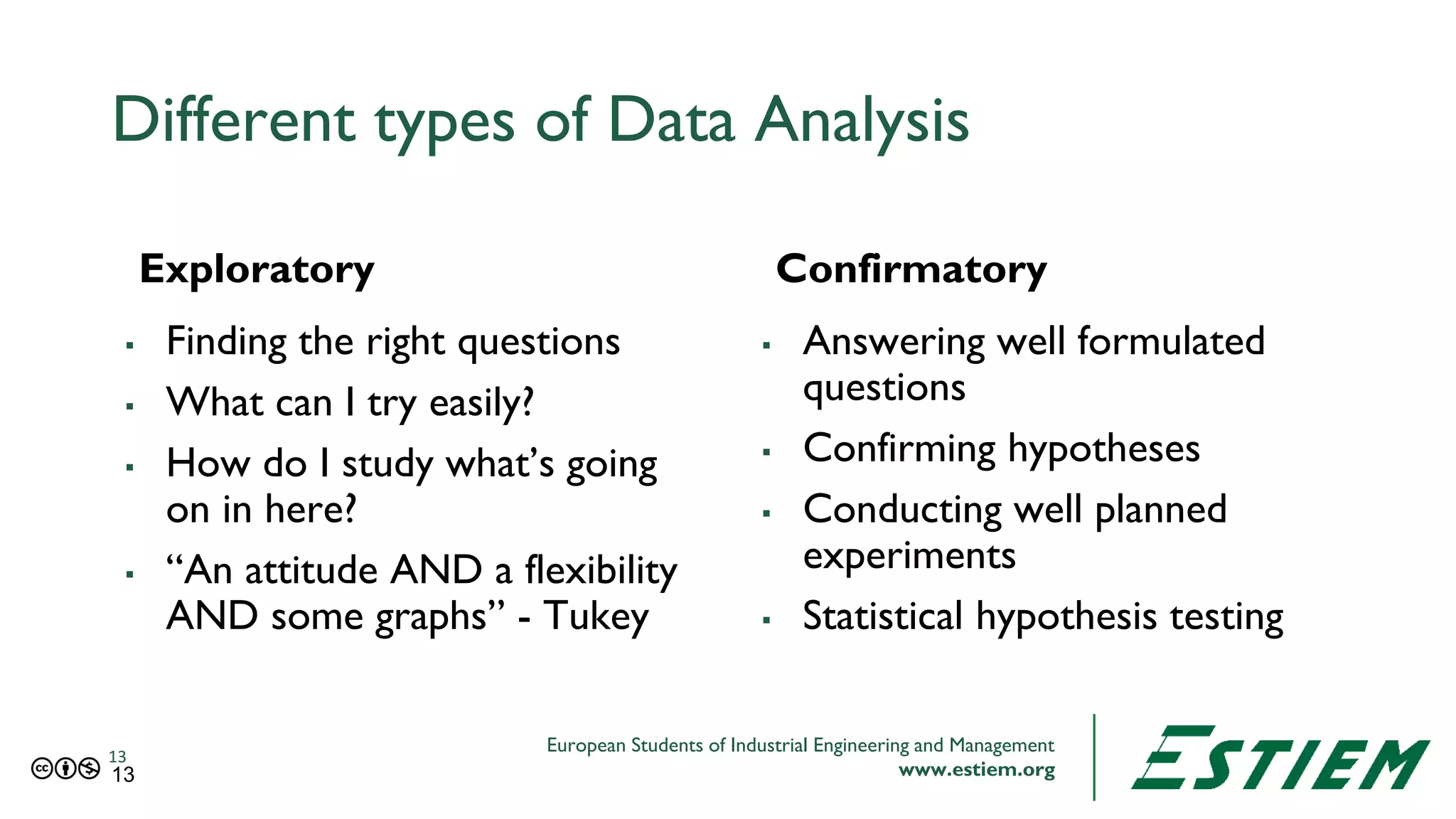 02 - Exploratory Data Analysis (EDA) - ESTIEM Lean Six Sigma Green Belt ...