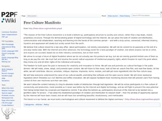 No solo de software libre vive la cultura libre | PPT