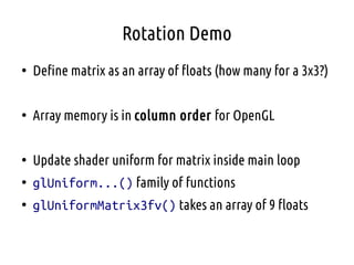 Computer Graphics - Lecture 02 transformation | PDF | 3-D Graphics | Computer Software and ...