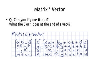 Computer Graphics - Lecture 02 transformation | PDF | 3-D Graphics | Computer Software and ...