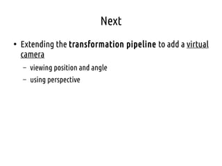 Computer Graphics - Lecture 02 transformation | PDF | 3-D Graphics | Computer Software and ...