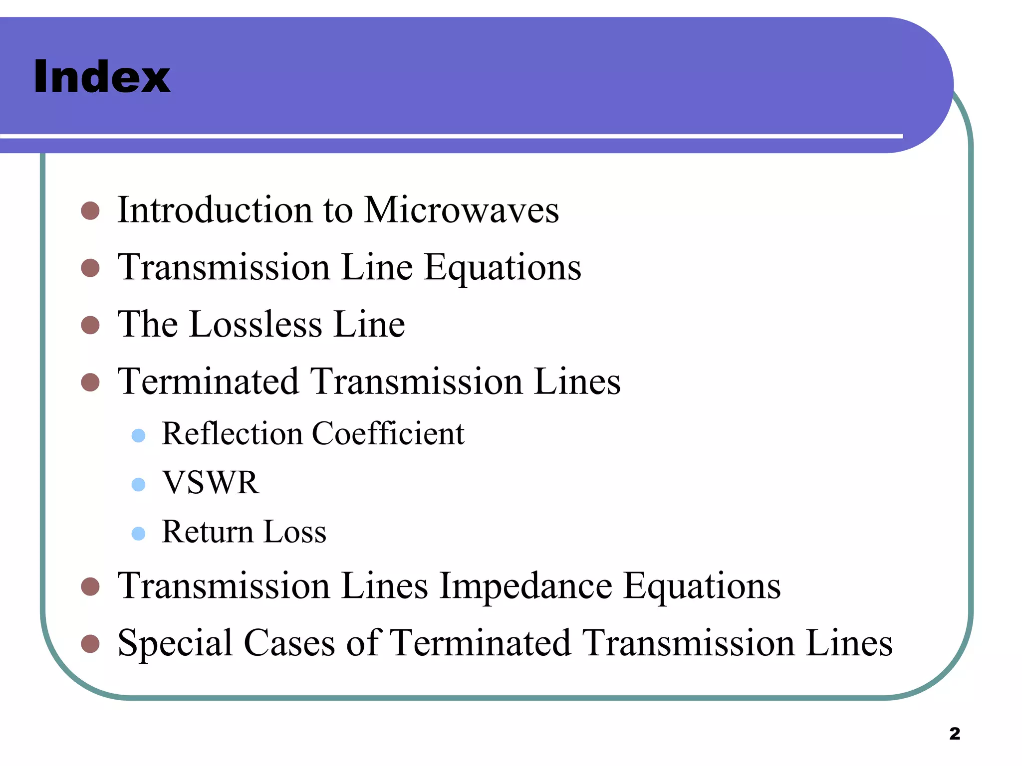 transmission line theory prp | PPT