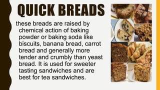 02 types of bread used in sandwich preparation | PPTX