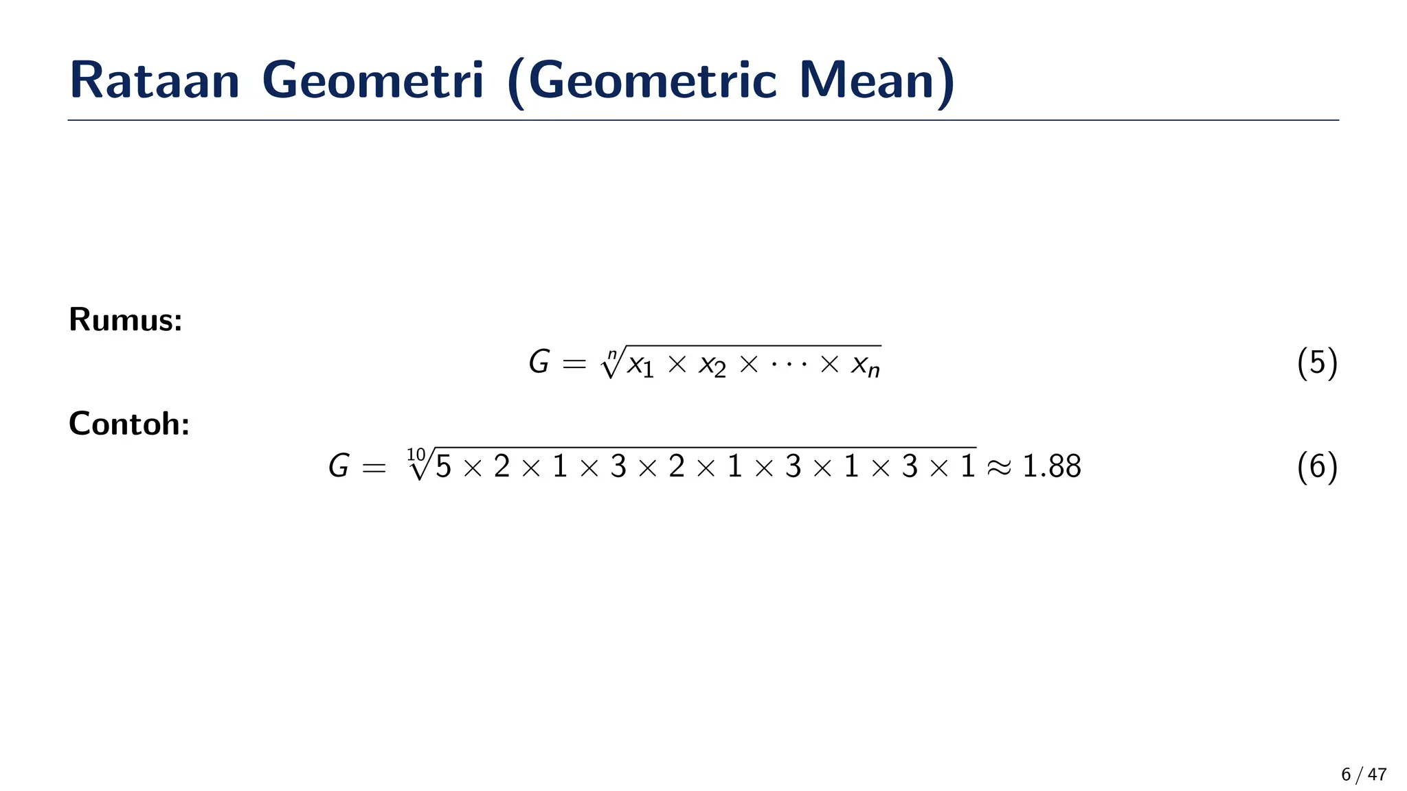 Part 2. Matakuliah Statistika Informatika Ukuran Statistika | PDF