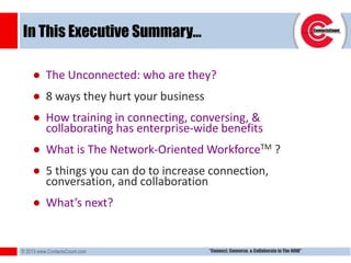 Unconnected Employee Hurts Your Business-ContactsCount.com