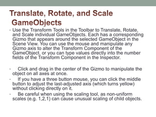 02 unity 3_d_part_1 | PPTX