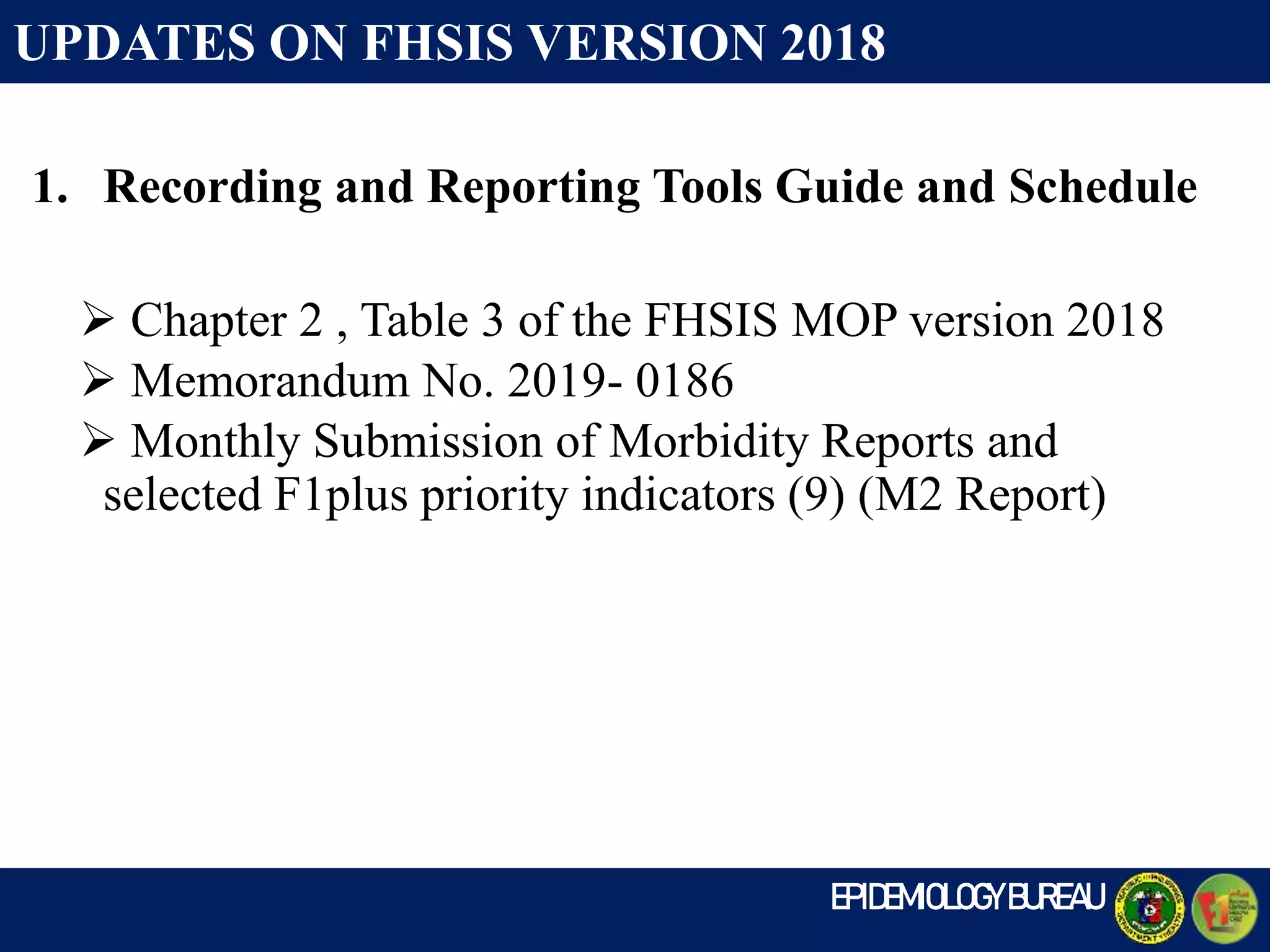 02 Updates_FHSIS2019.pptx