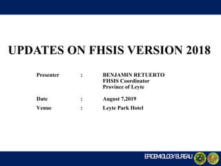 02 Updates_FHSIS2019.pptx