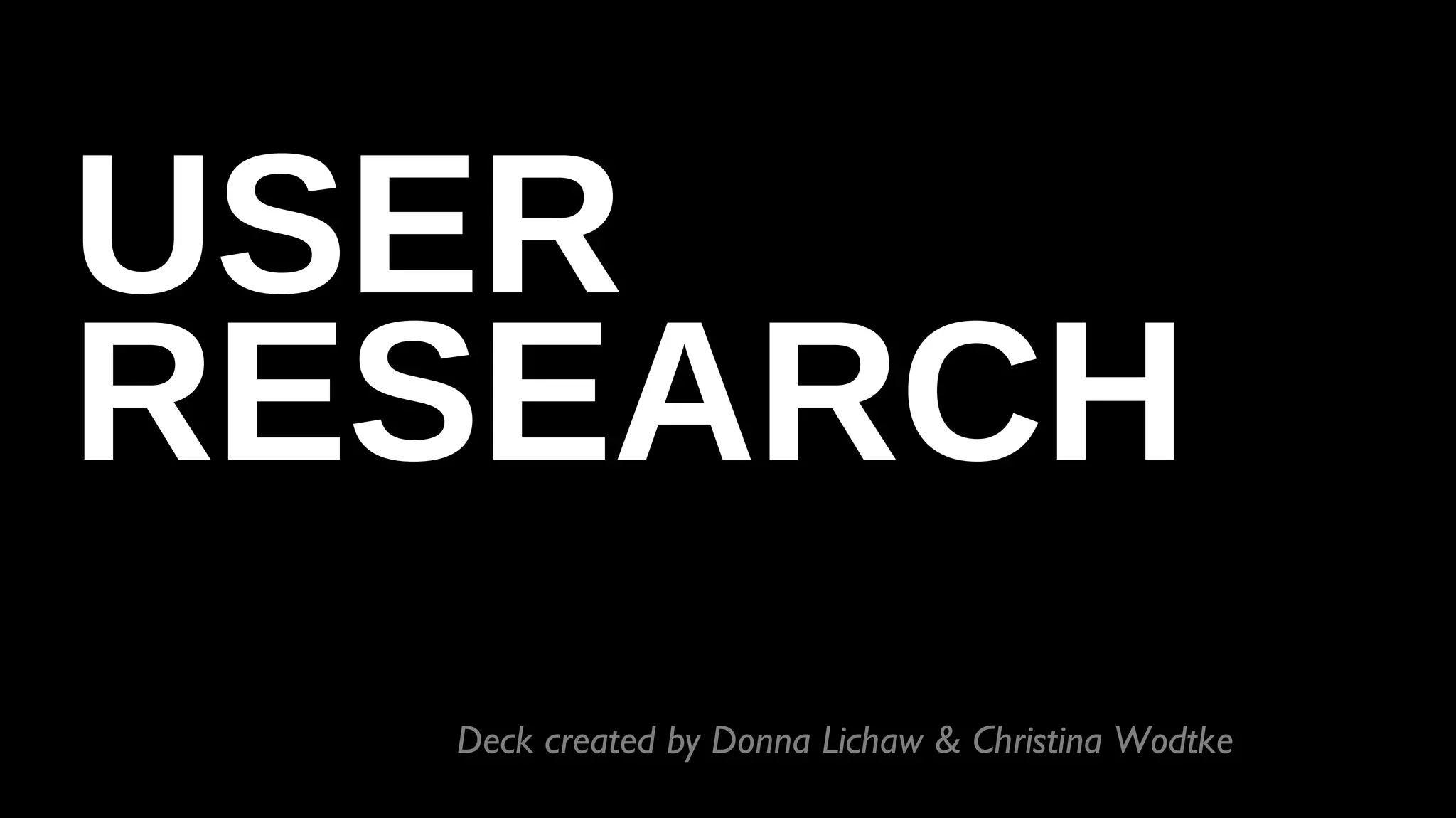 02 Fundamentals of UX Workshop: User Research | PPT | Web Development ...