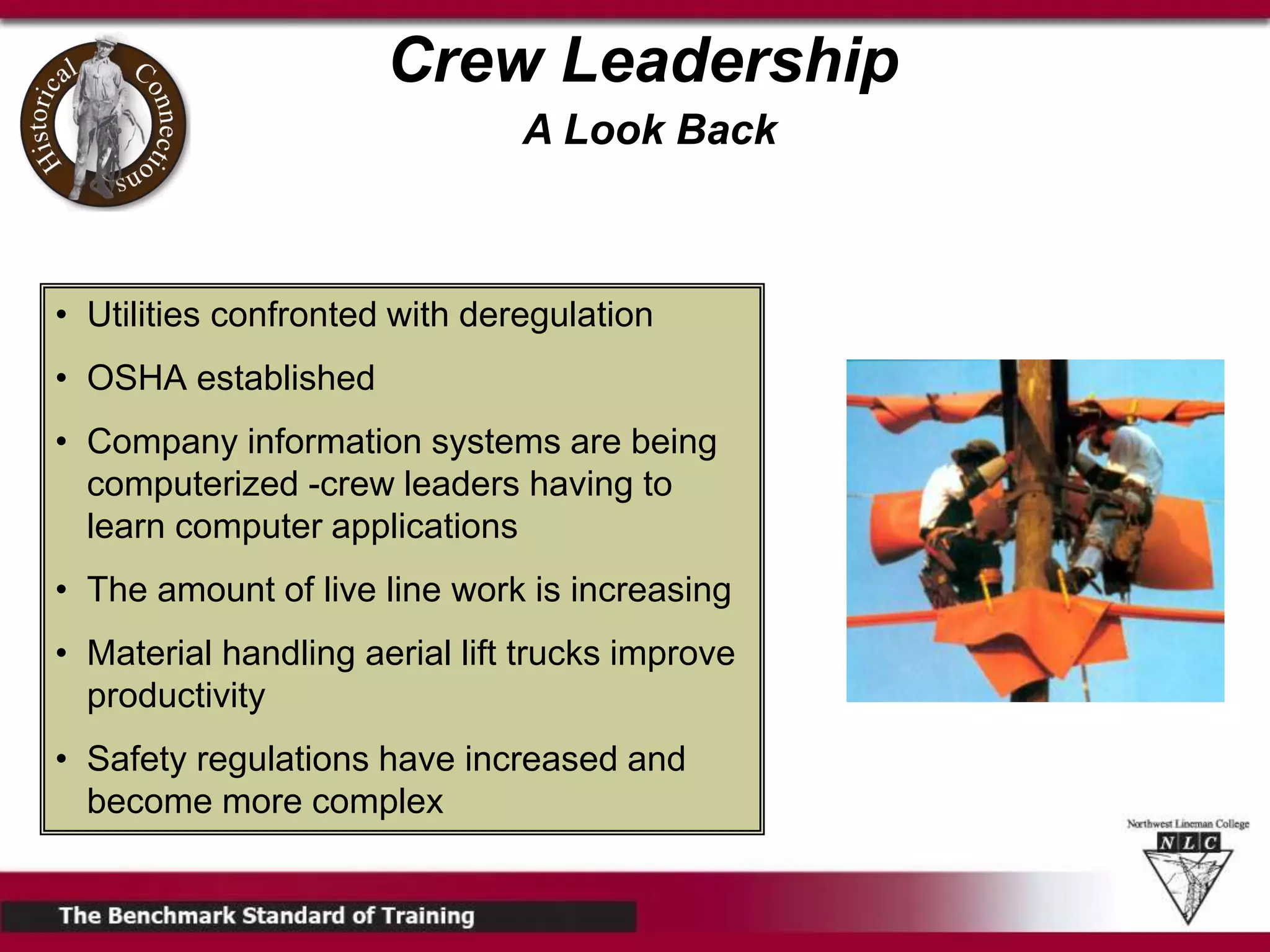 CREW LEADERSHIP HISTORY | PPTX