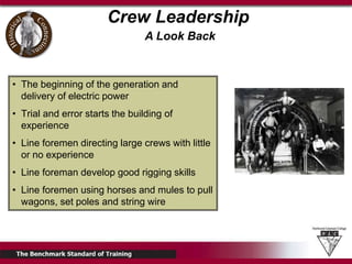 CREW LEADERSHIP HISTORY | PPTX