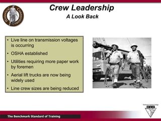 CREW LEADERSHIP HISTORY | PPTX