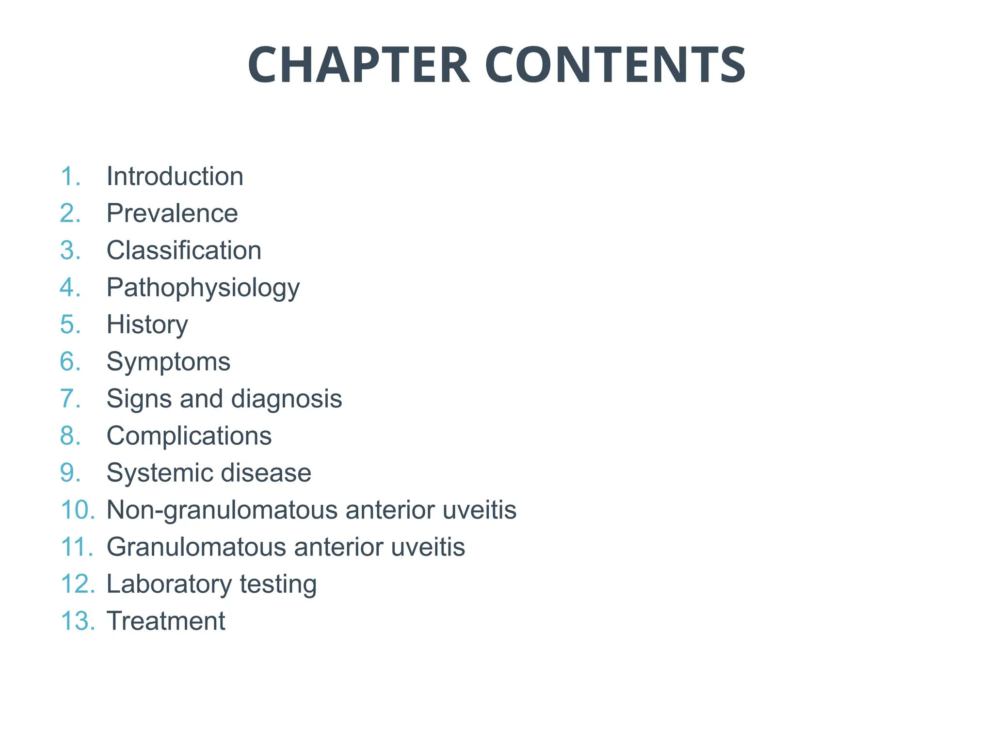 common eye disorder : uveitis ppt (infamation of uvea) | PPT