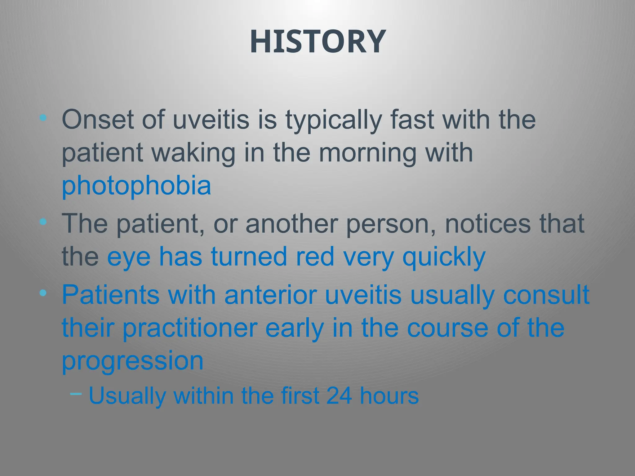 common eye disorder : uveitis ppt (infamation of uvea) | PPT