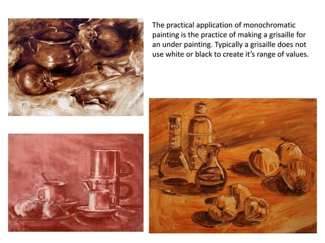 Value painting assignments- posterized or monochromatic | PPT