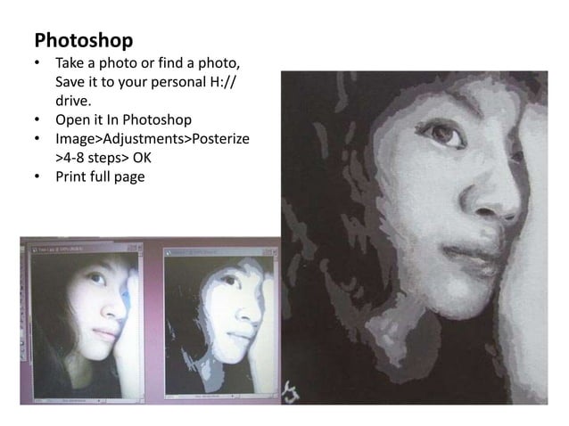 Value painting assignments- posterized or monochromatic | PPT