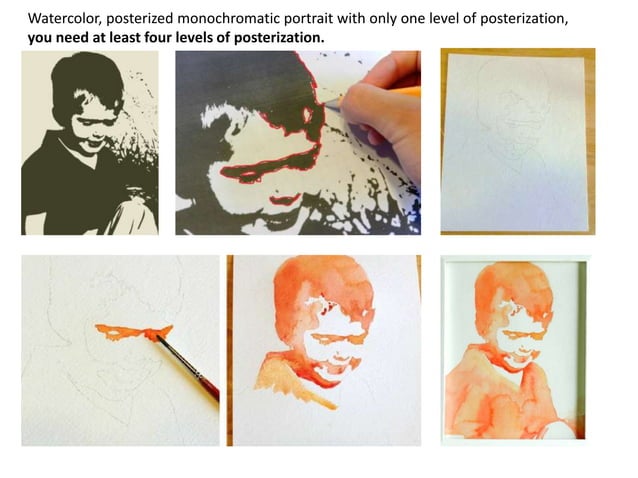 Value painting assignments- posterized or monochromatic | PPT