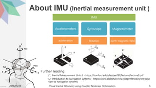 (Research note) Visual Inertial Odometry using Coupled Nonlinear ...
