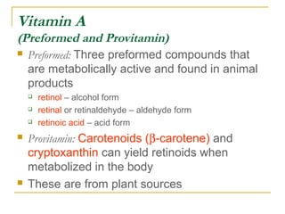 VITAMIN A | PPT
