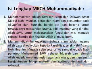 MKCH Muhammadiyah | PPTX