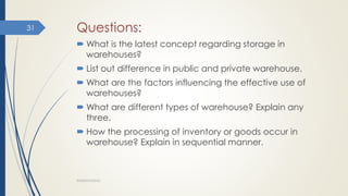 warehouse | PPTX
