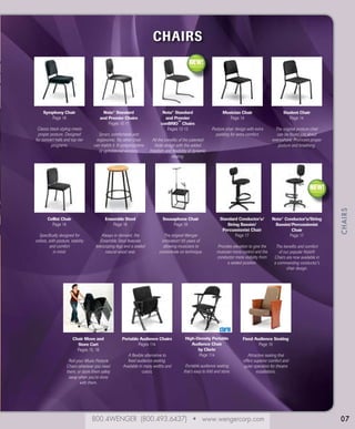 Education Catalog Chairs | PDF