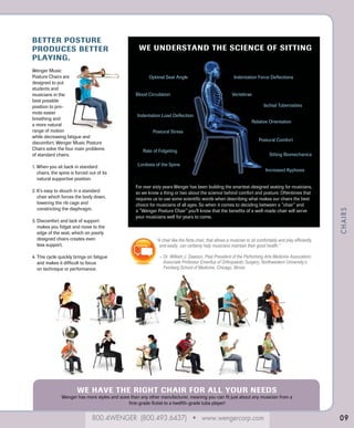 Education Catalog Chairs | PDF