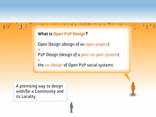 IDAS Workshop: 02 What Is Open P2P Design | PPT