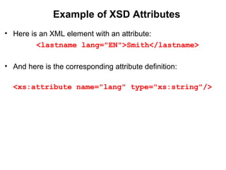 02 xml schema | PPT