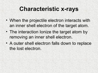02 x ray production and its interaction with matter | PPT