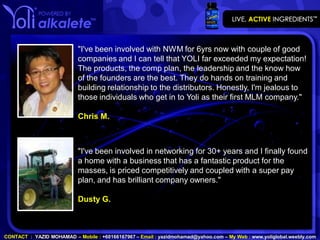 YOLI CORPORATE | PPT