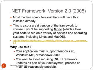 .net frameworks | PPT
