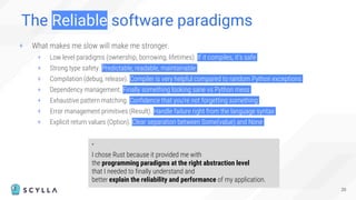 Learning Rust the Hard Way for a Production Kafka + ScyllaDB Pipeline | PPTX | Programming ...