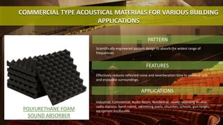 03-02-ACOUSTICAL-MATERIALS (1) acoustics | PDF